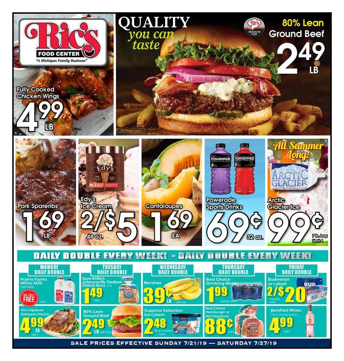 Ric's Food Center - Rockford | Ad Specials