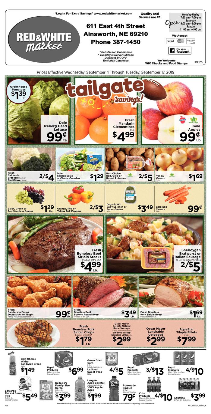 Red & White Market | Ad Specials