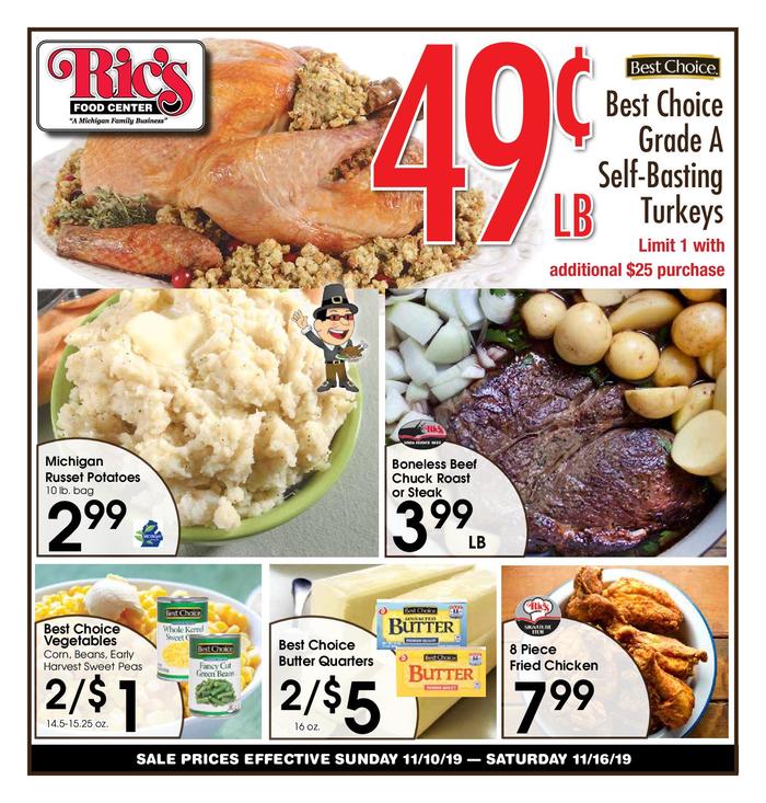 Ric's Food Center - Mount Pleasant | Ad Specials