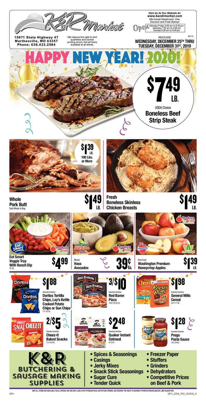 K & R Market, LLC | Ad Specials