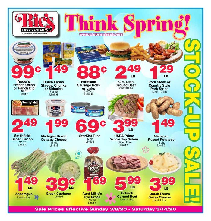 Ric's Food Center - Rockford | Ad Specials