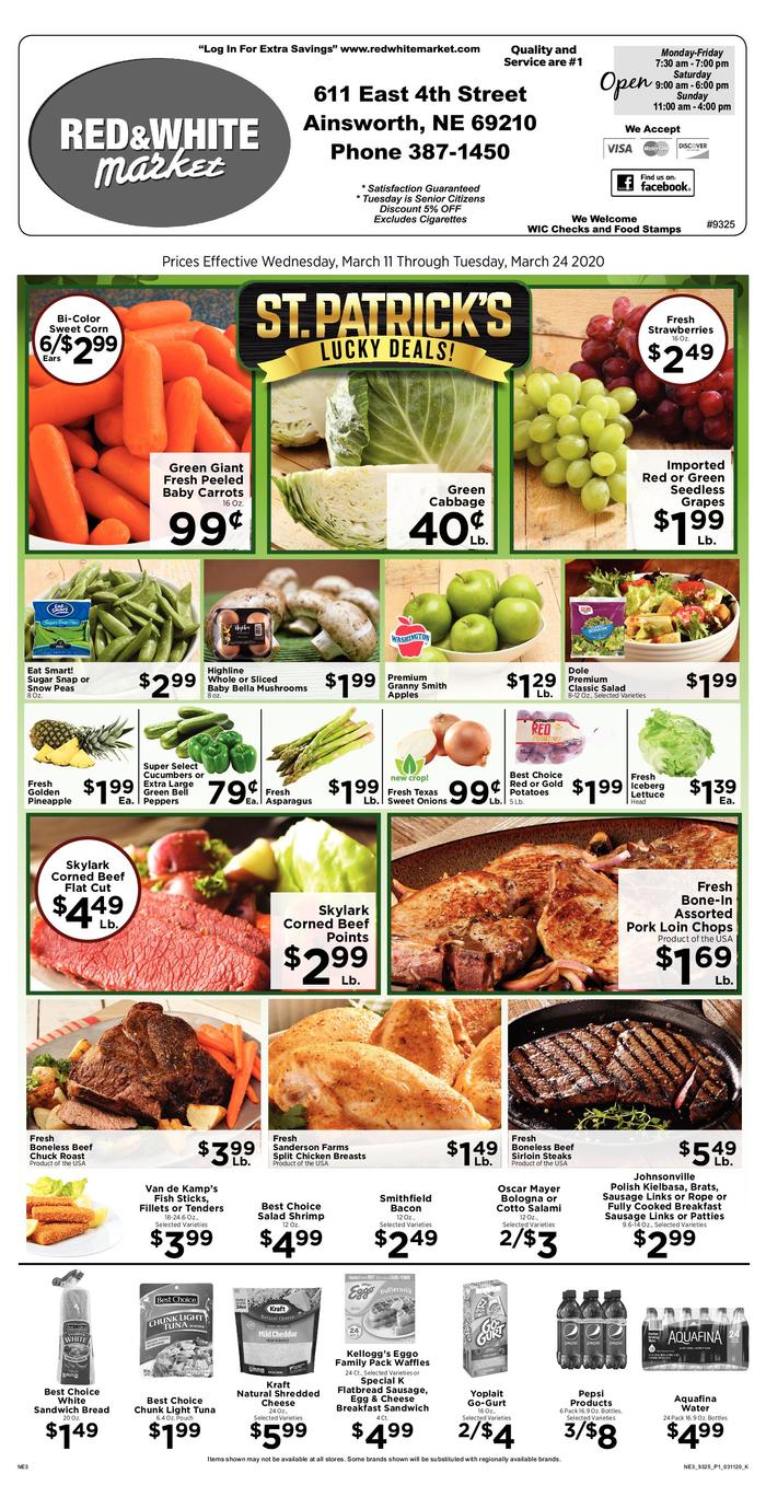 Red & White Market | Ad Specials