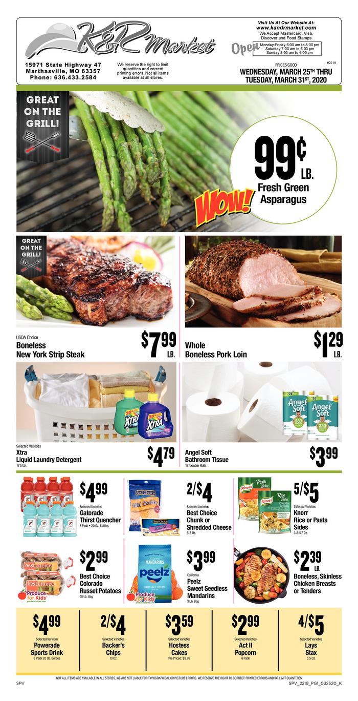 K & R Market, LLC | Ad Specials