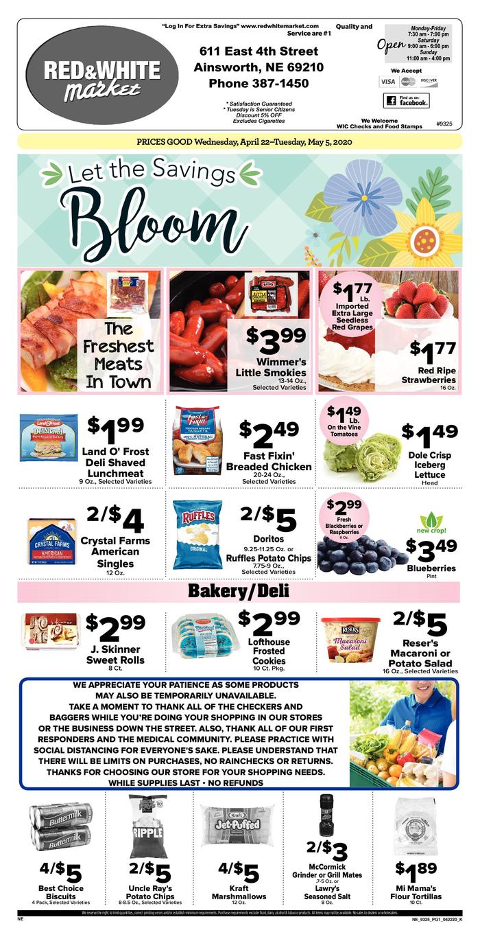 Red & White Market | Ad Specials