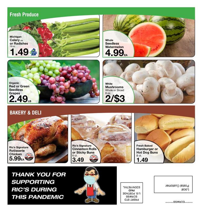 Ric's Food Center - Mount Pleasant | Ad Specials