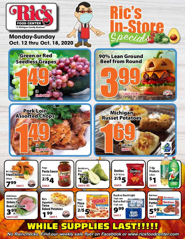 Ric's Food Center - Ithaca | Ad Specials