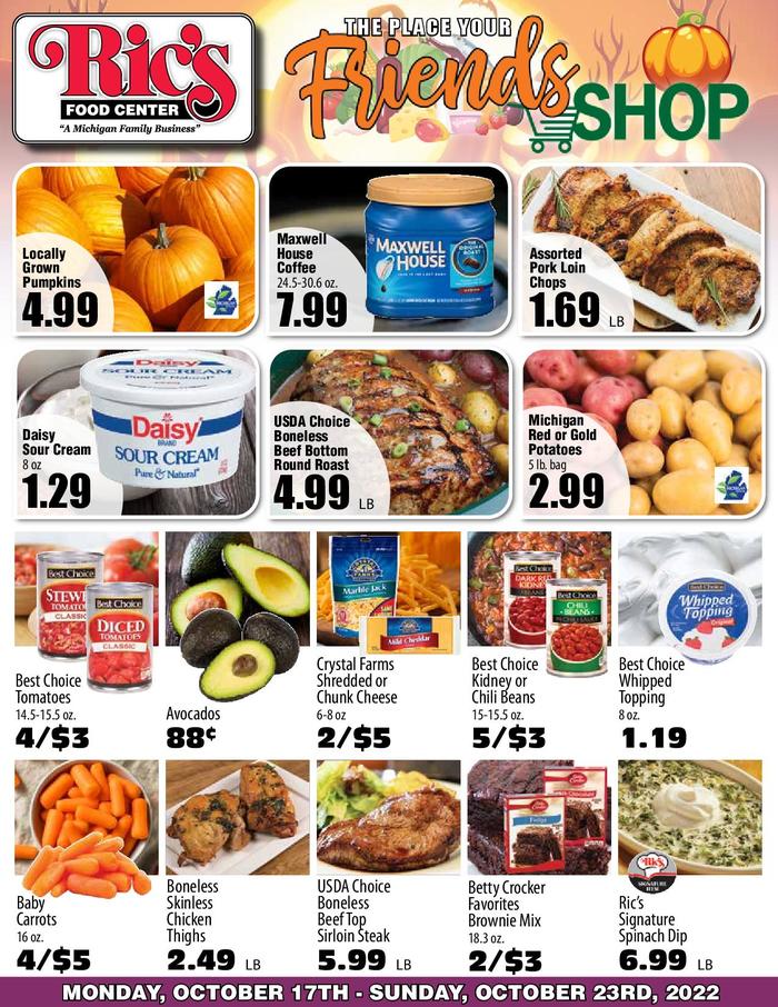 Ric's Food Center - Mount Pleasant | Ad Specials