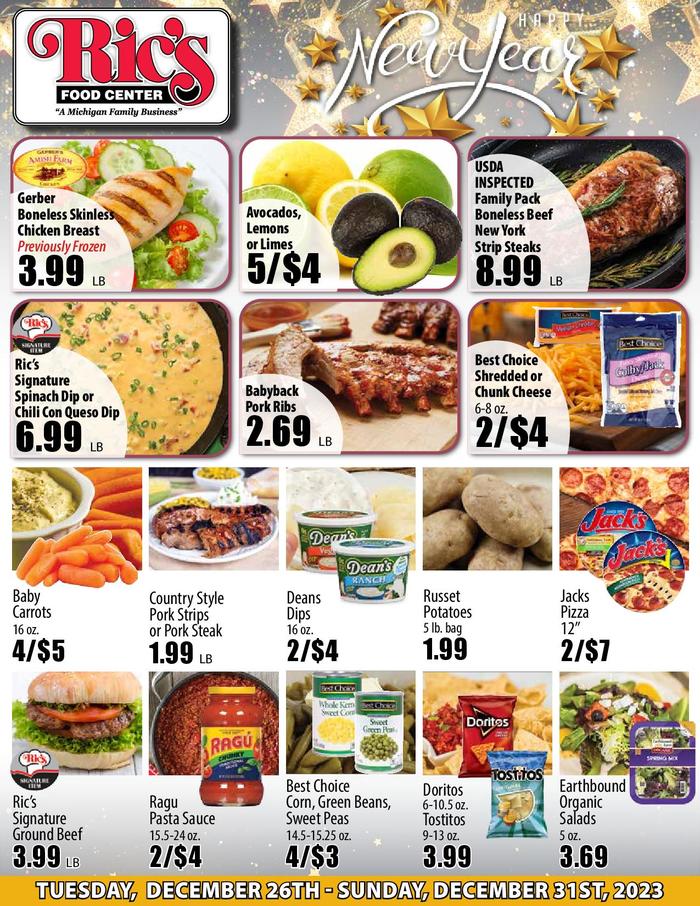 Ric's Food Center - Mount Pleasant | Ad Specials