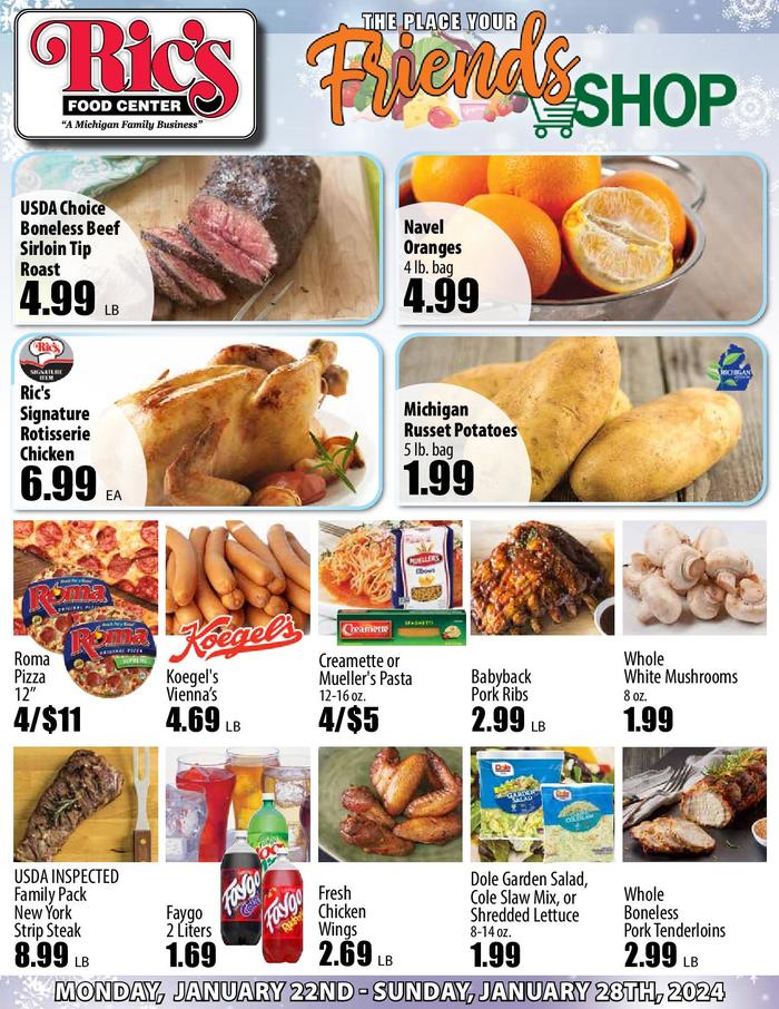 Ric's Food Center - Mount Pleasant | Ad Specials