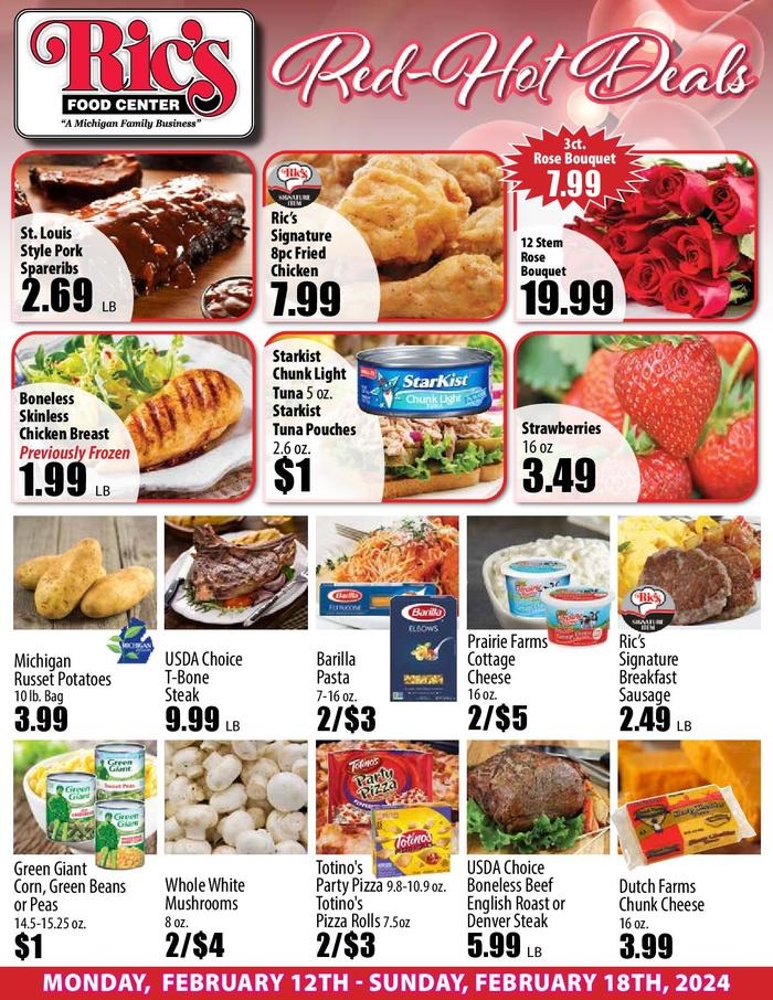 Ric's Food Center - Mount Pleasant | Ad Specials