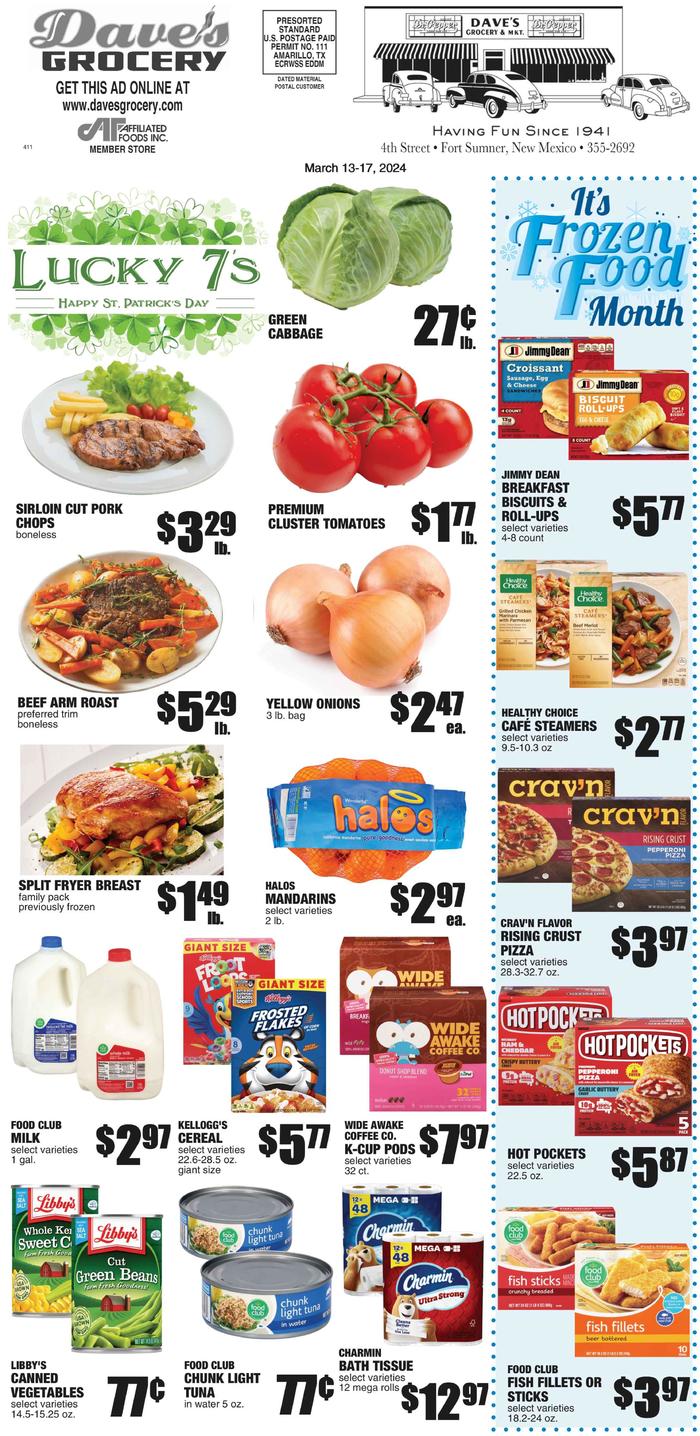 Dave's Grocery | Ad Specials