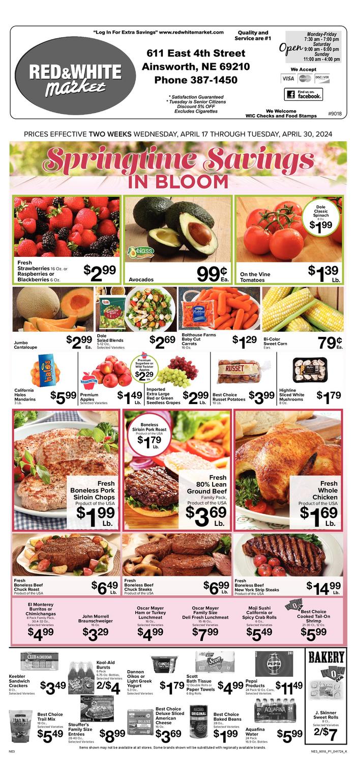 Red & White Market | Ad Specials