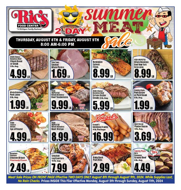 Ric's Food Center - Mount Pleasant | Ad Specials