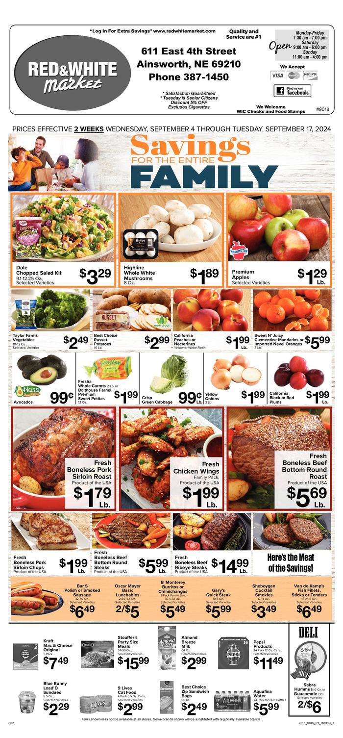 Red & White Market | Ad Specials