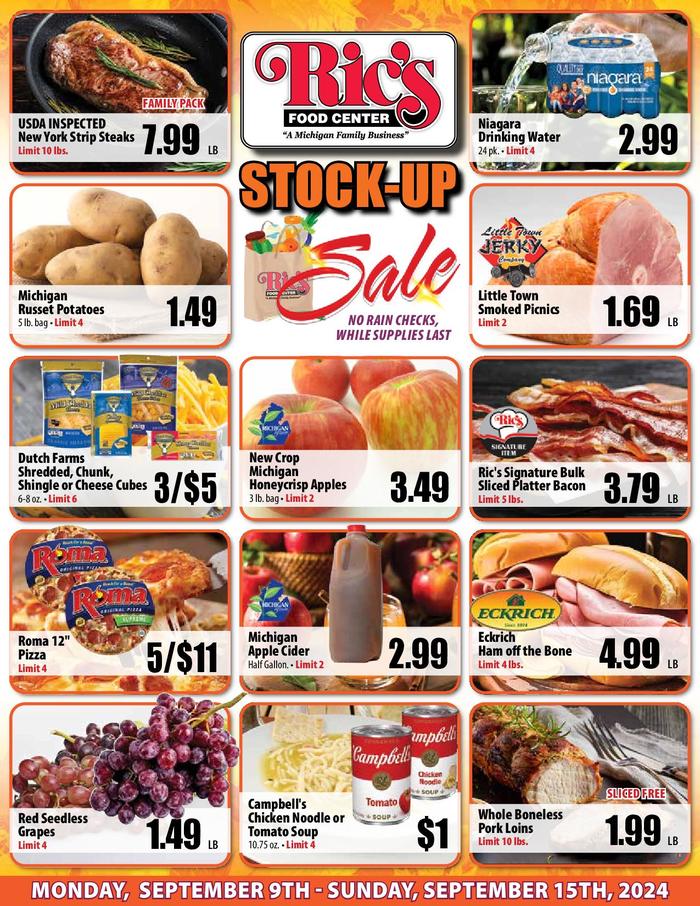 Ric's Food Center - Mount Pleasant | Ad Specials
