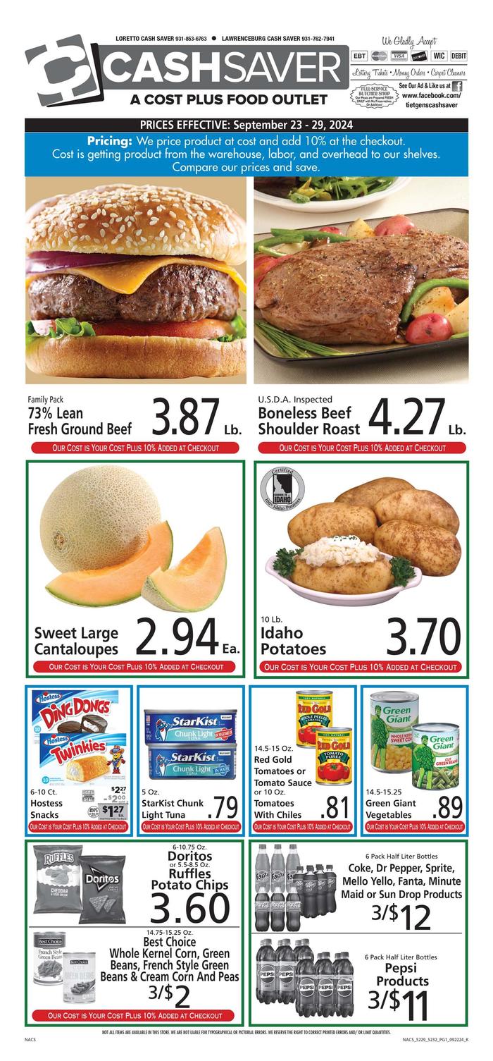 Tietgen's Loretto Cash Saver | Ad Specials