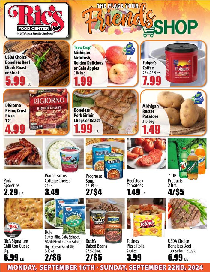 Ric's Food Center - Mount Pleasant | Ad Specials
