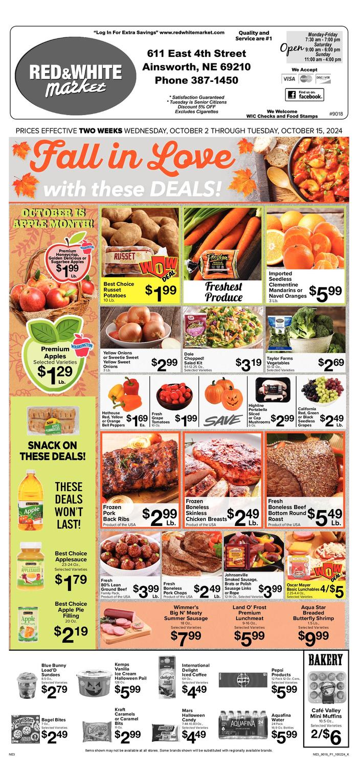 Red & White Market | Ad Specials