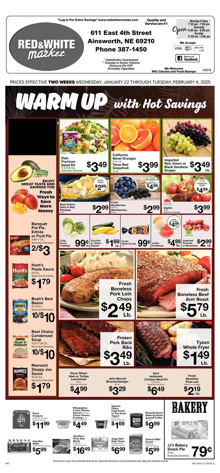 Red & White Market | Ad Specials