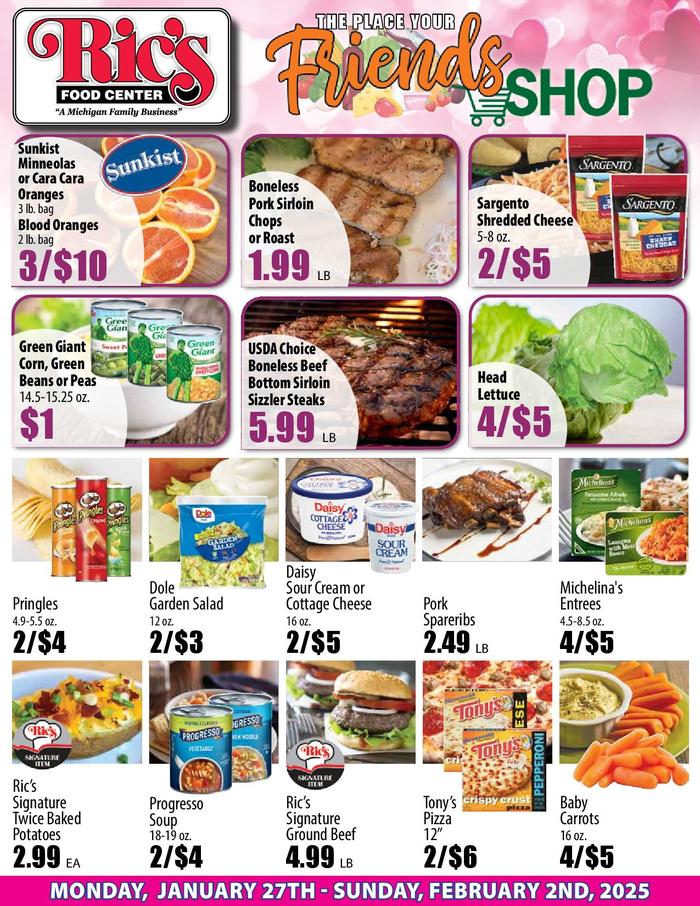 Ric's Food Center - Mount Pleasant | Ad Specials