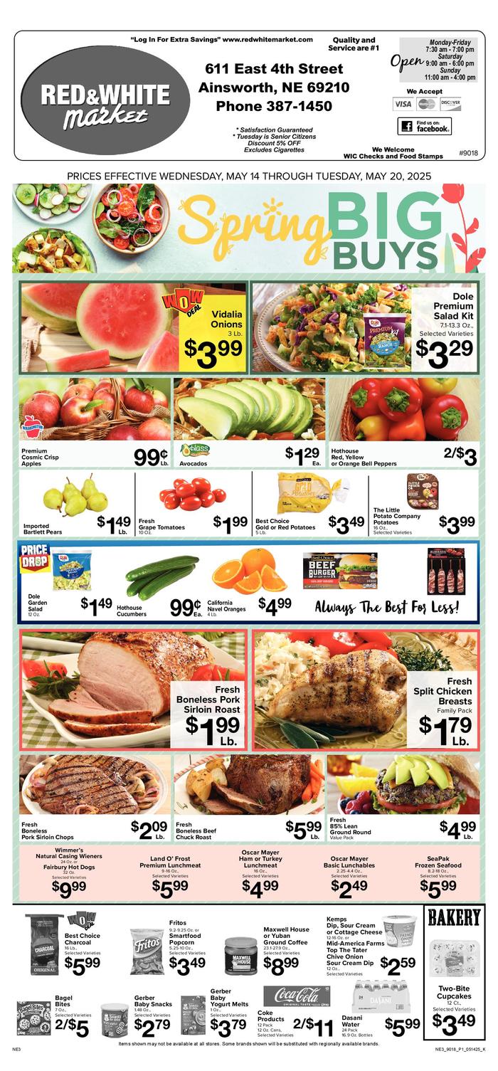 Red & White Market | Ad Specials