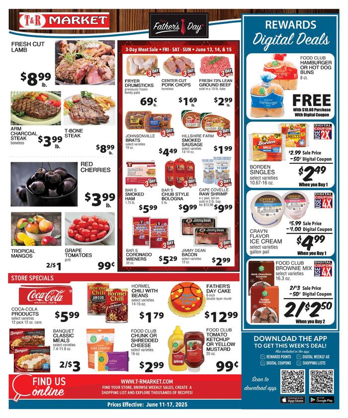 T&R Market | Ad Specials