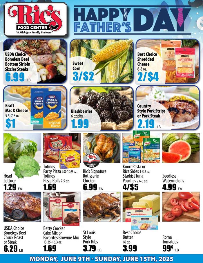 Ric's Food Center - Mount Pleasant | Ad Specials
