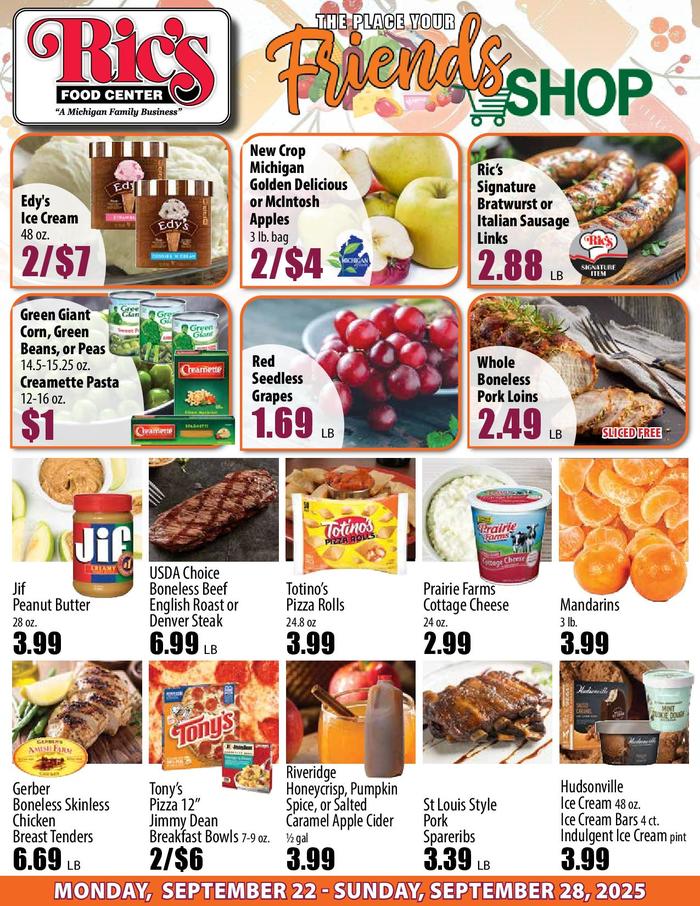 Ric's Food Center - Mount Pleasant | Ad Specials